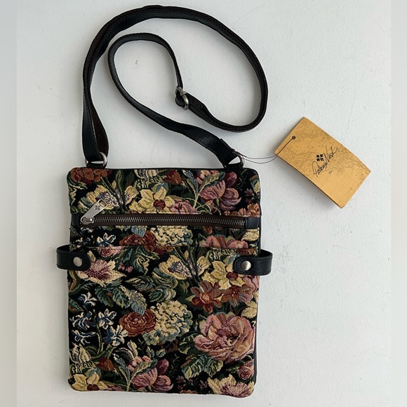 Patricia Nash | Bags | Nwt Patricia Nash Prizzi Black Leather Woven ...